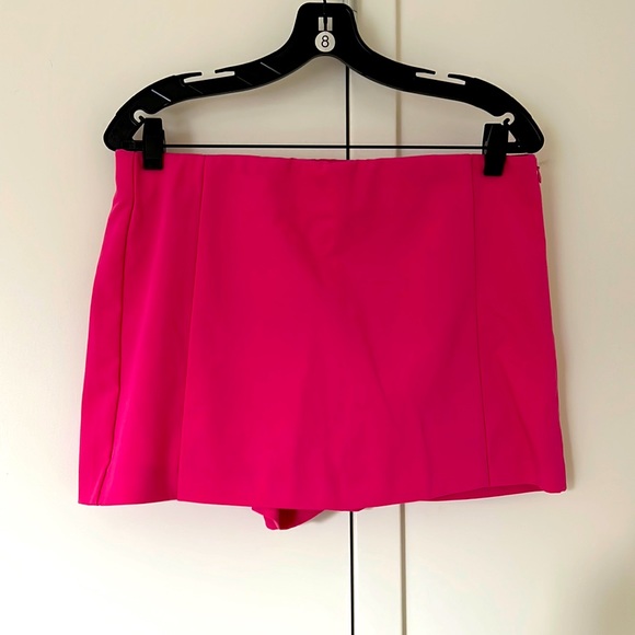 Zara | Shorts | Zara Barbie Pink Skort | Poshmark